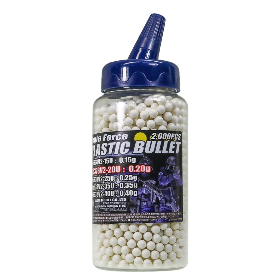 EagleForce 6mmBB弾 0.2g 2000発入 | ガス・BB弾,BB弾 | SIDEARMS