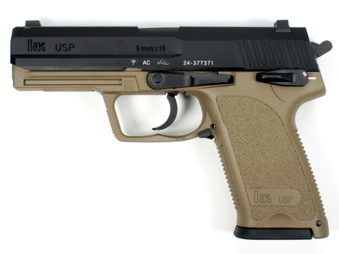 サイドアームズカスタム 東京マルイ ガスブローバックガン USP アルミスライド＆リアル刻印フレームカスタム FDE | 本体,サイドアームズ ...