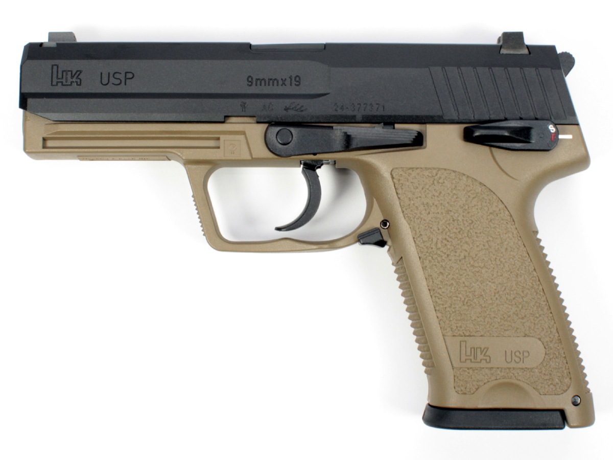 サイドアームズカスタム 東京マルイ ガスブローバックガン USP リアル刻印フレームカスタム FDE | 本体,サイドアームズオリジナル ...