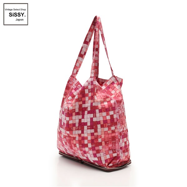 エルメス HERMES エコバッグ シルキーポップ ルージュアッシュ 【中古