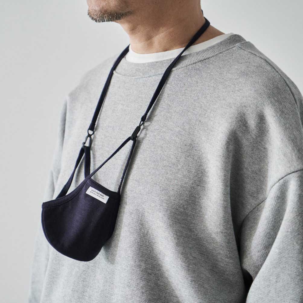 FreshService フレッシュサービス UTILITY FACE MASK ユーティリティーフェイスマスク ネイビー