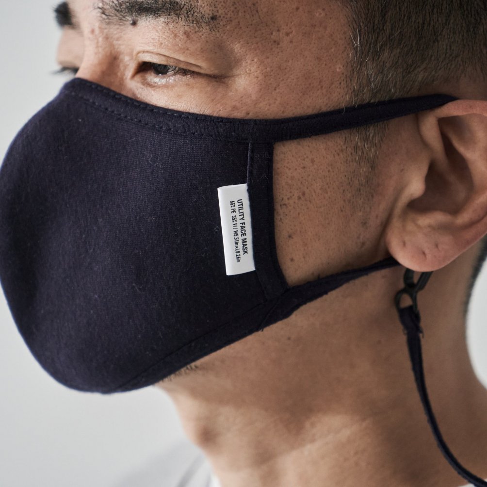 FreshService フレッシュサービス UTILITY FACE MASK ユーティリティーフェイスマスク ネイビー