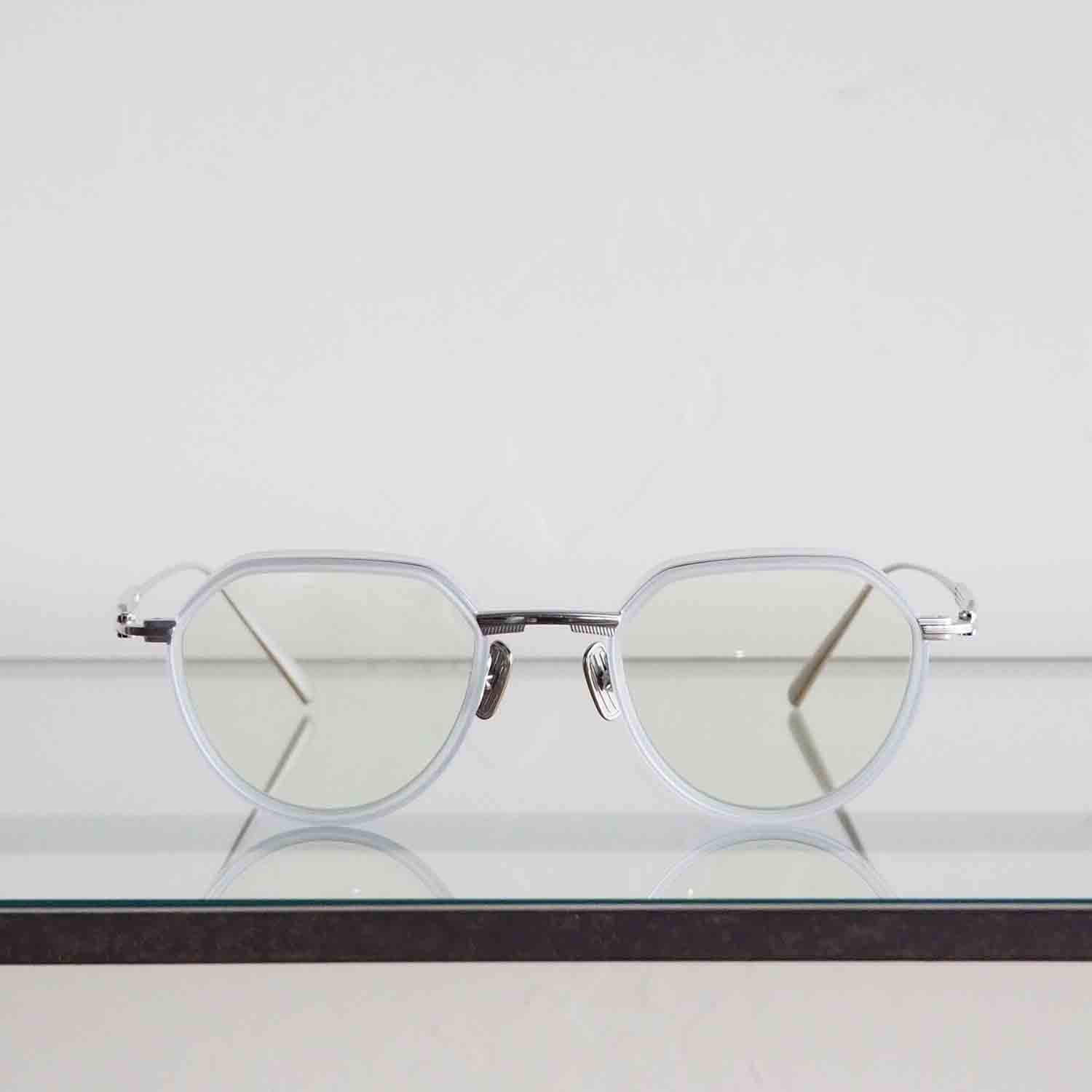 Lunetta BADA for UNTRACE EYEWEAR _182 メガネ・サングラス CLEAR × LIGHT GREEN