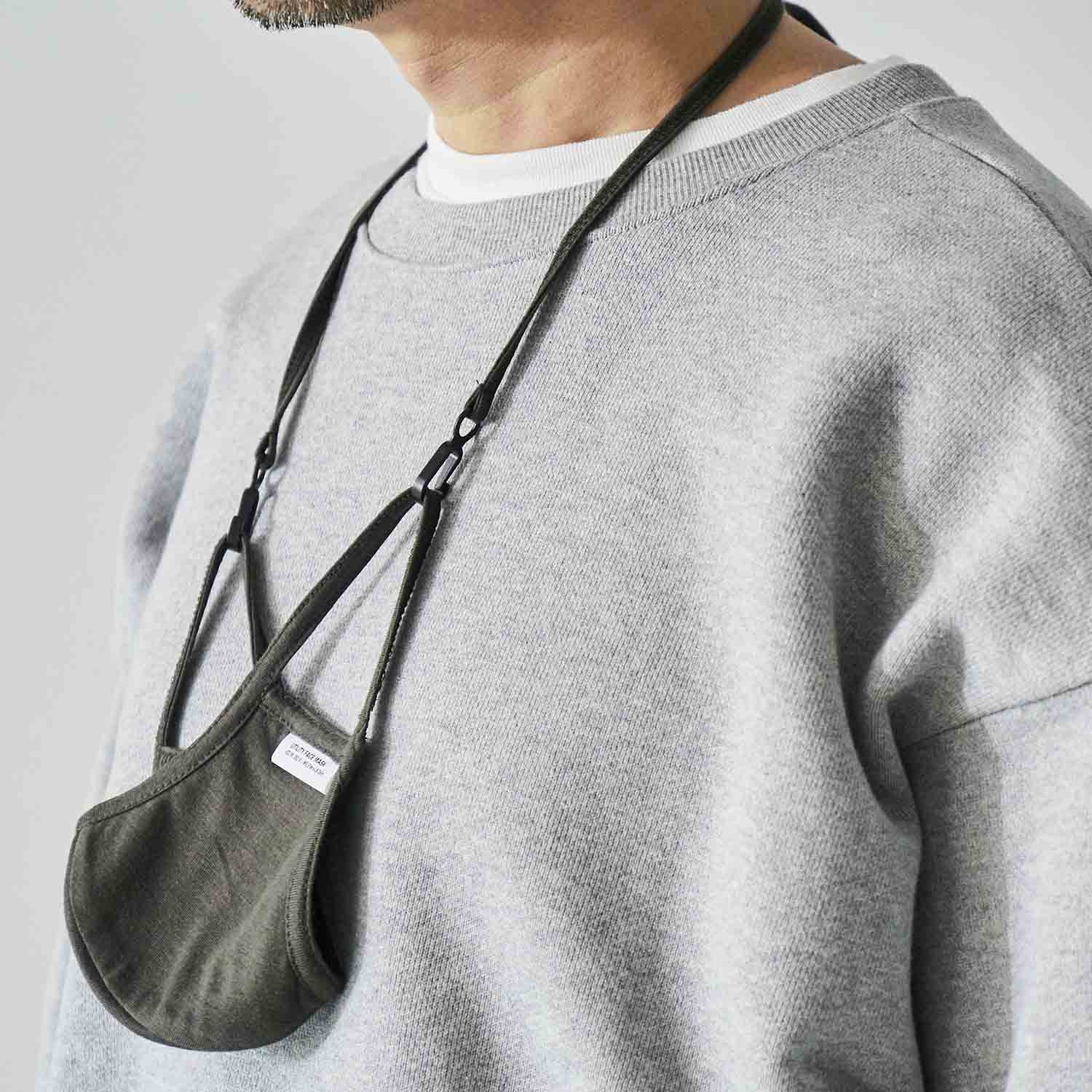 FreshService フレッシュサービス UTILITY FACE MASK ユーティリティーフェイスマスク カーキ