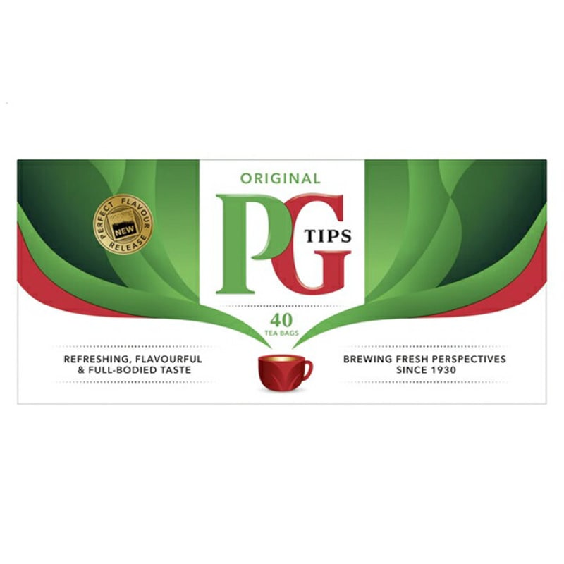 ミルクティーに最適！ PG tips（ピージーティップス）オリジナル（40P） | カフェ ＆ ティータイム | SJ KOBE