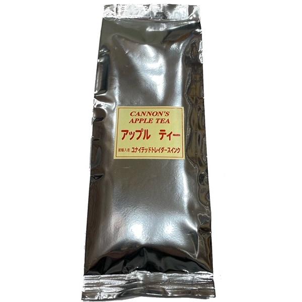 【数量限定】厳選した最高級の茶葉のみを使用 CANNON'S（キャノン）アップルティー（120g） | カフェ ＆ ティータイム | SJ KOBE
