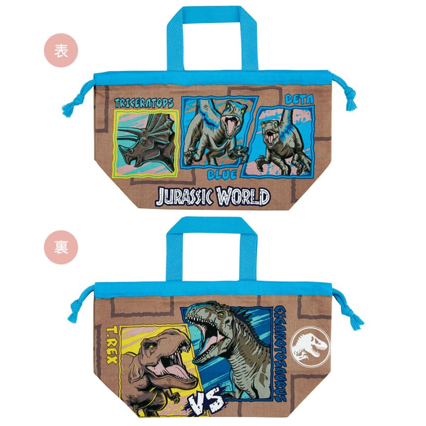 ランチ巾着 ジュラシックワールド24／KB7_4973307663314／スケーター