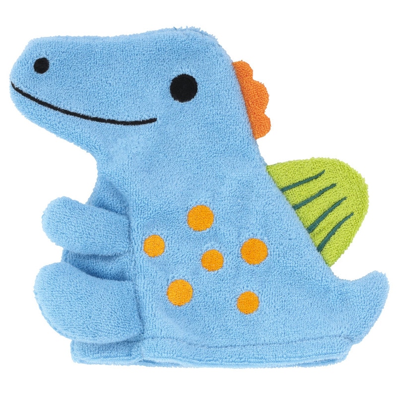 【メール便対象品】 マスコット 付き タオル 30×30cm ガーゼ パイル 綿100％ ベビー 子供 可愛い スケーター skater BMT1 ディノサウルス 恐竜 ダイナソー 男の子 ...