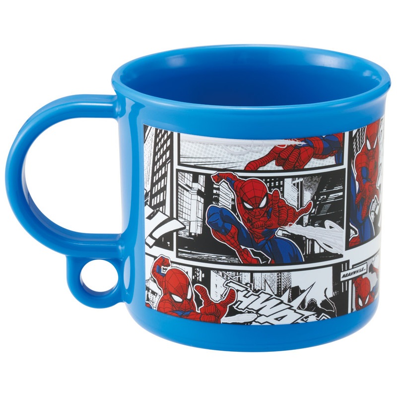 抗菌食洗機対応プラコップ 200ml スパイダーマン25／KE5AAG_4973307689420