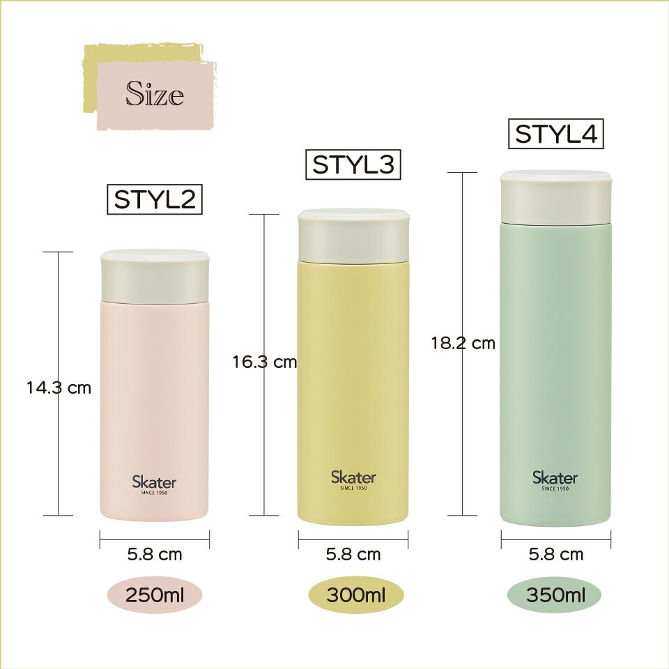 超軽量ステンレスマグボトル 300ml スヌーピー／STYL3_4973307592959／スケーター