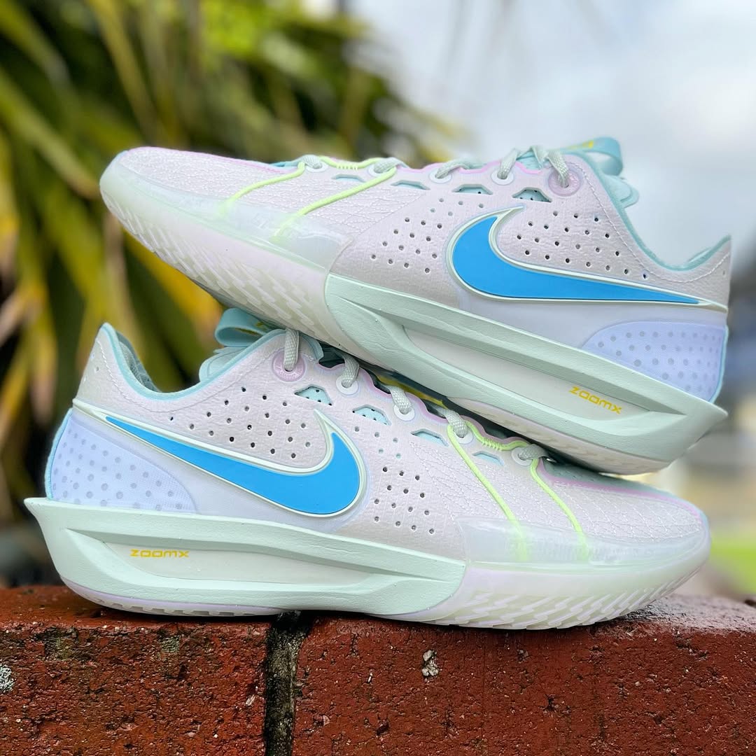 NIKE AIR ZOOM G.T. CUT 3 EP 'CHBL' ナイキ エア ズーム GT カット 3 【MEN'S】 white ...