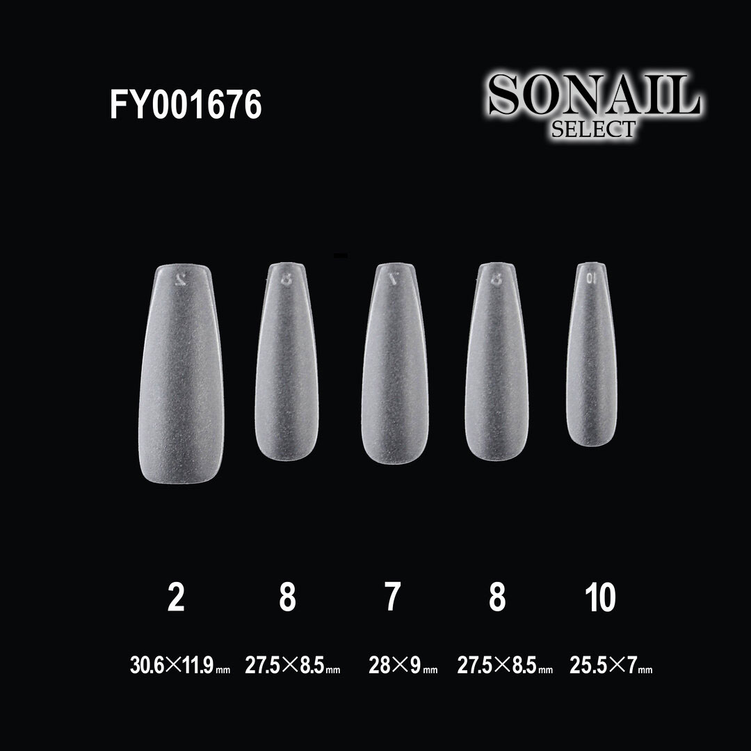 SONAIL クリアコフィンロング 100P FY001676 | チップ | SONAIL SELECT