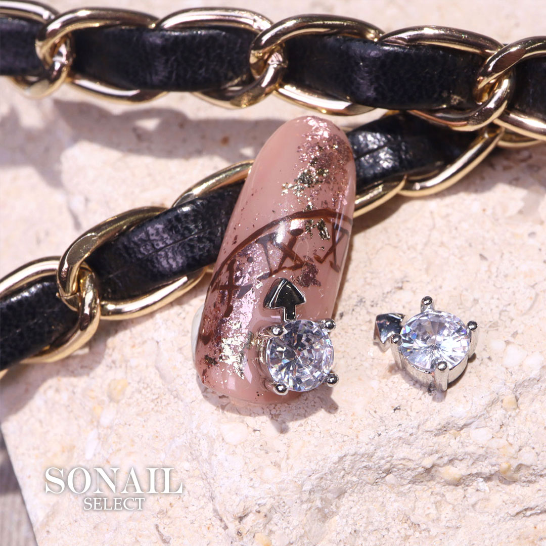 SONAIL アローマーク ラウンドビジュー シルバー FY001654 | パーツ | SONAIL SELECT