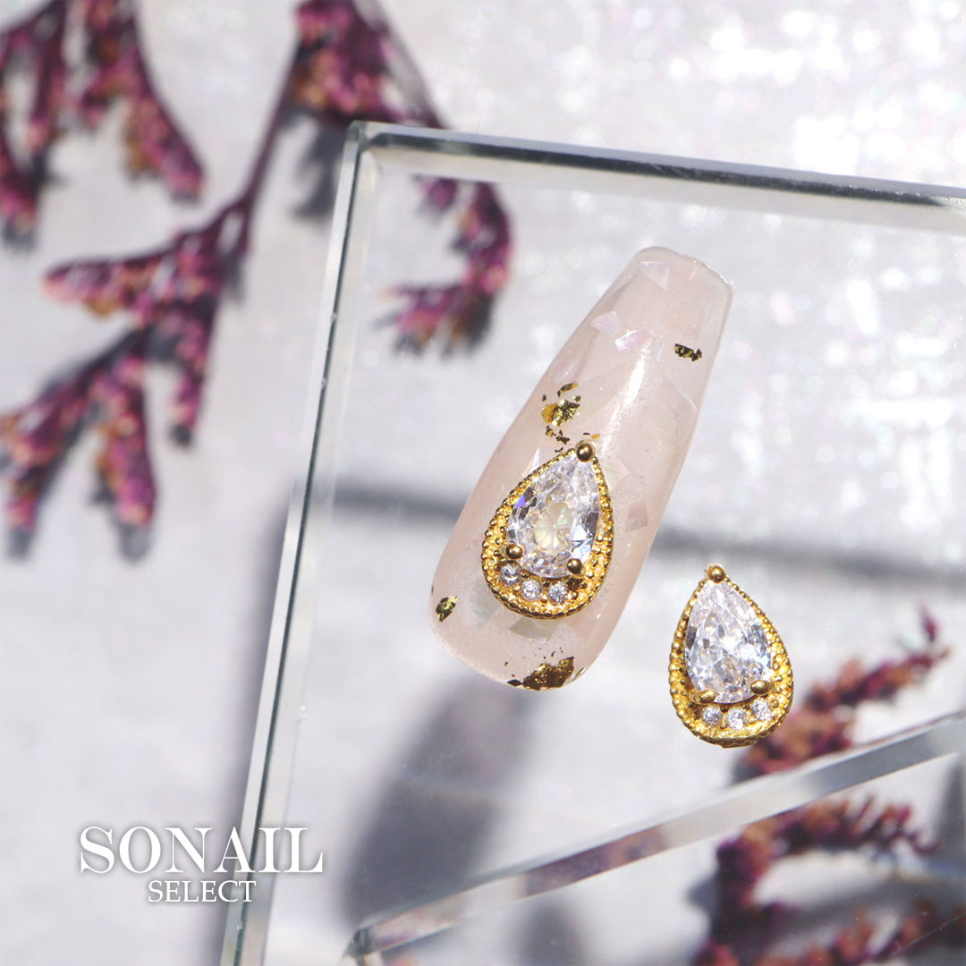 SONAIL ドロップ型ビジュー FY001663 | パーツ | SONAIL SELECT