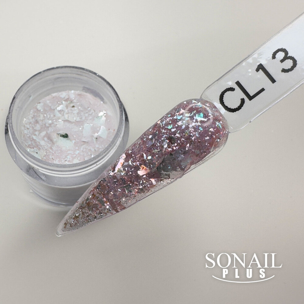 SONAIL * LUXURY ライトパープル ガラスフレーク スカルプパウダー CL13 FY001458 | スカルプパウダー,CL（フレーク） | SONAIL SELECT