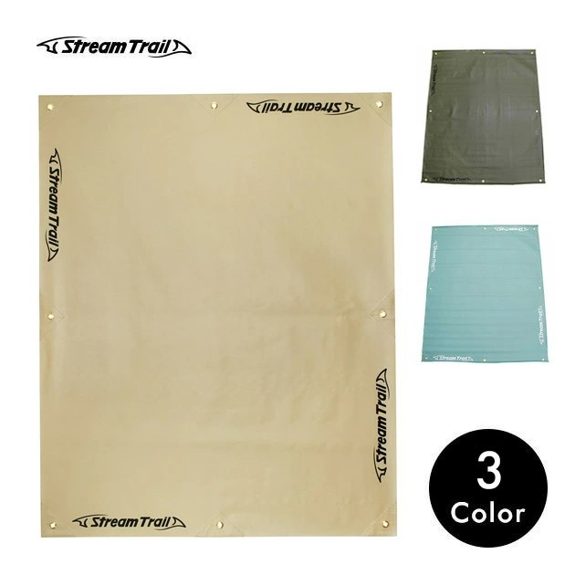 Stream Trail（ストリームトレイル） 7627 GROUND SHEET & TARP M グラウンドシートM キャンプ ベランダ ...
