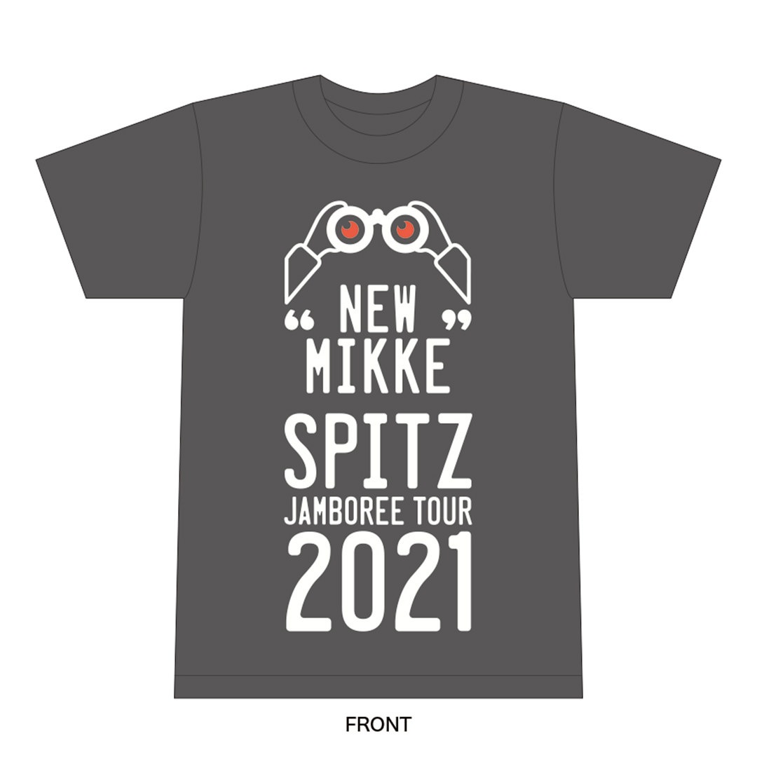 NEW MIKKEロゴTシャツ | 2021 "NEW MIKKE" TOUR | Spitz Official Online Store