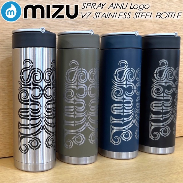SPRAY Original MIZU V7 Bottle AINU Logo