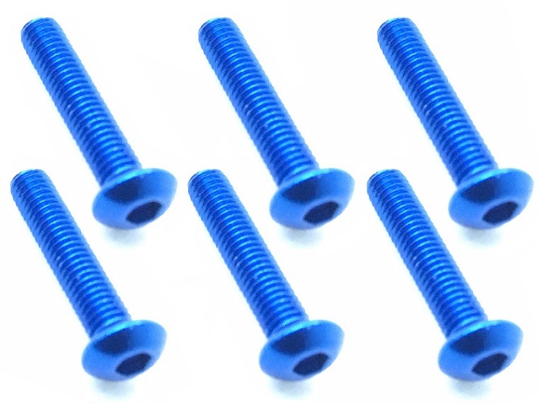 3x15ヘックスボタンビス(濃ブルー/6本入) | すべての商品 | SQUARE 製品カタログ -PRODUCTS-