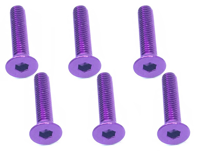 3x15ヘックス皿ビス(パープル/6本入) | すべての商品 | SQUARE 製品カタログ -PRODUCTS-