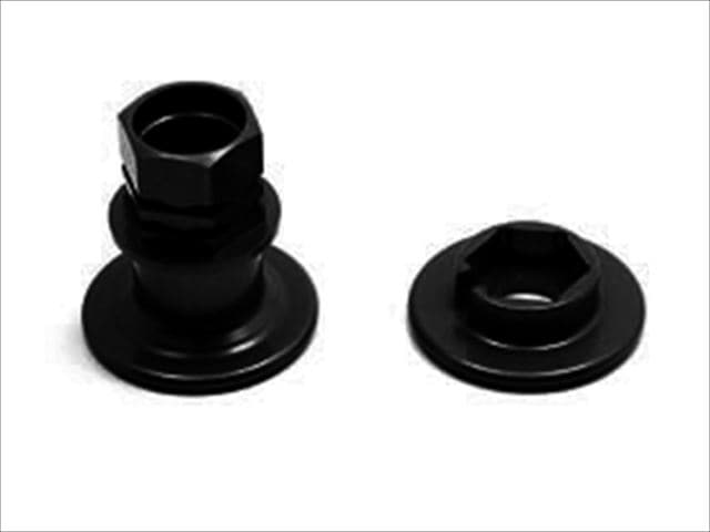 アルミデフハウジング タミヤF103用 ブラック Aluminum differential housing (for TAMIYA F103 ...