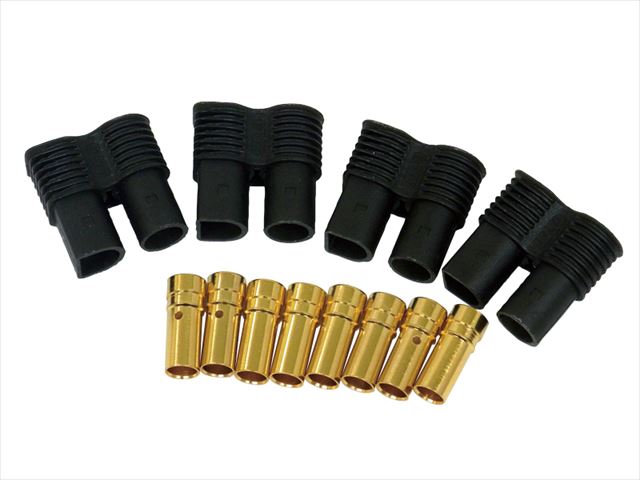 ハウジング付スモールヨーロピアンコネクター メス4個入 Small European connector with housing (4 ...