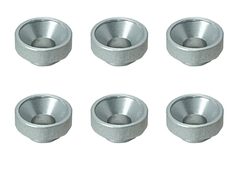 アルミボス付皿ワッシャー シルバー 6個入 Aluminum bossed dish washer silver 6 pcs. | すべての ...
