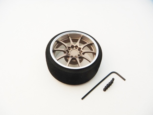 アルミステアリングMFホイール Papi Racing (Fチタン/クロームリム) Aluminum Steering Wheel Papi ...