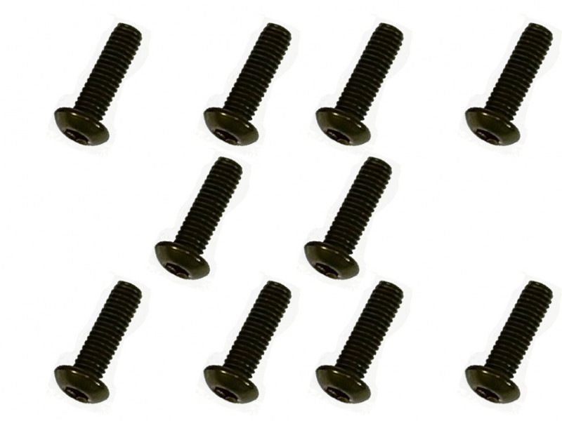 S Flex M3 10mm 10pcs S Flex Titanium hex button head screw M3 10mm 10pcs SQUARE PRODUCTS
