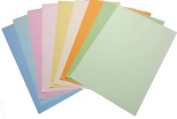 【ミシン目入りカラー用紙】 A4 4分割 EIAJ標準納品書対応用紙 [ブルー] | 用紙Labo