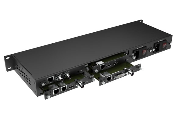 STAR | Kiloview RU01 最大4基モジュール搭載対応1RU シャーシ（冗長電源） | 映像制作,映像配信機器