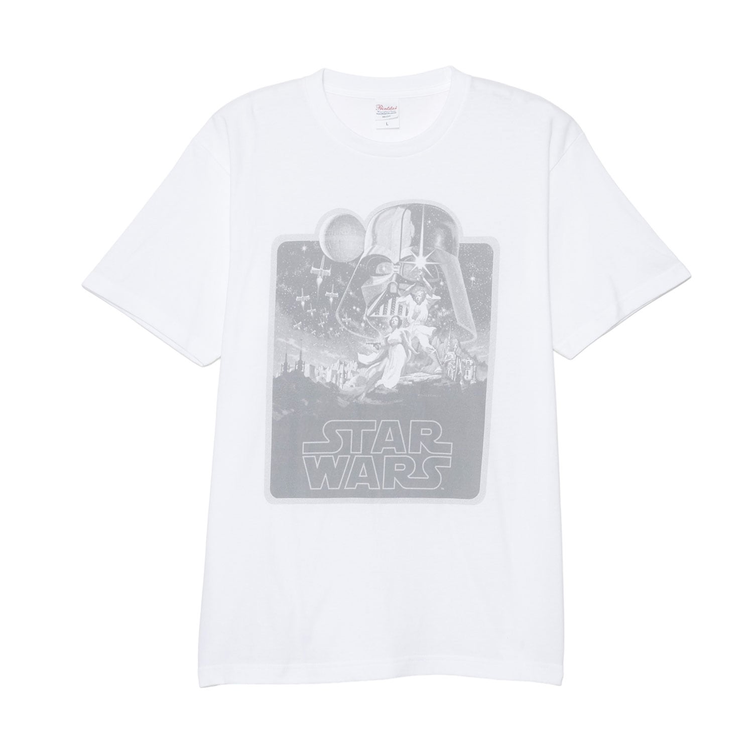 [公式] 『STAR WARS 54 OF ONE』 スター・ウォーズ Episode 4 Tシャツ WH | ロゴデザイン ...