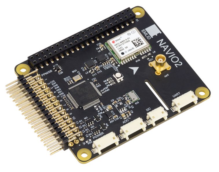 NAVIO2 Autopilot HAT for Raspberry Pi - オートパイロット HAT | NAVIO2 ...
