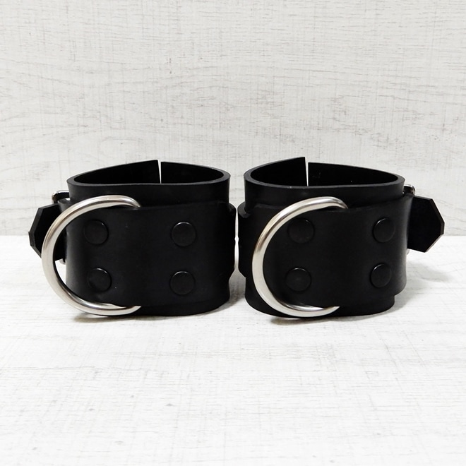 【Bizarre-Rubber-Shop】Rubber Hand Cuffs 5.5[Black][S] | BONDAGE,Cuffs ...