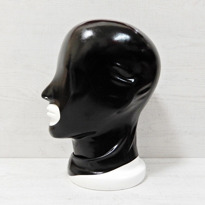 【Bizarre-Rubber-Shop(Fetisso)】Anatomical Mask, Eyes Closed[M][L][Black ...