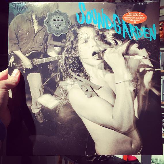 SOUNDGARDEN / Screaming Life Fopp LP+MP3 | STIFF SLACK WEBSHOP