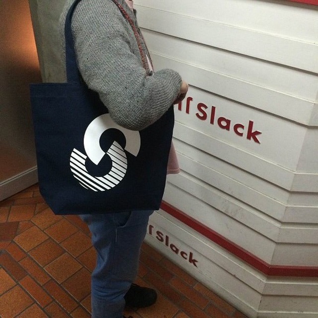 STIFFSLACK / STIFFSLACK TOTE (SMALL) BAG (NAVY) | STIFF SLACK WEBSHOP