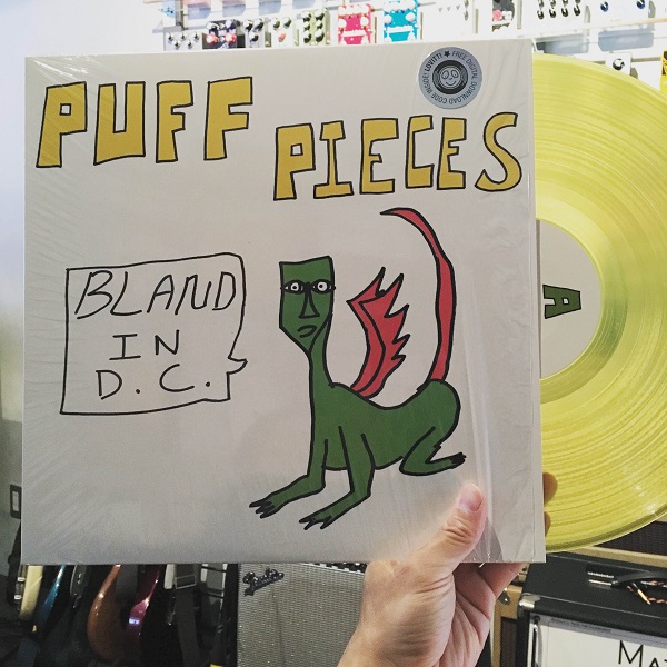 PUFF PIECES / Bland in DC. LP(YELLOW)+MP3 | STIFF SLACK WEBSHOP