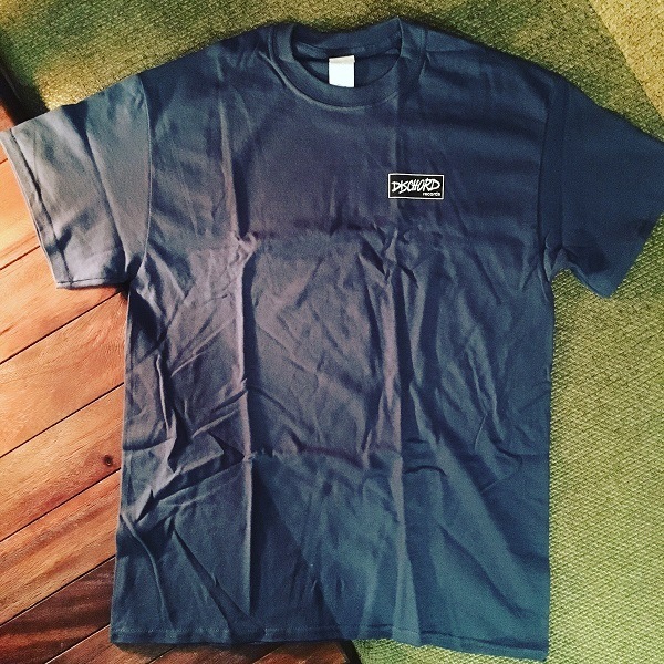 DISCHORD / Dischord Box Logo T-SHIRTS(BLUE)