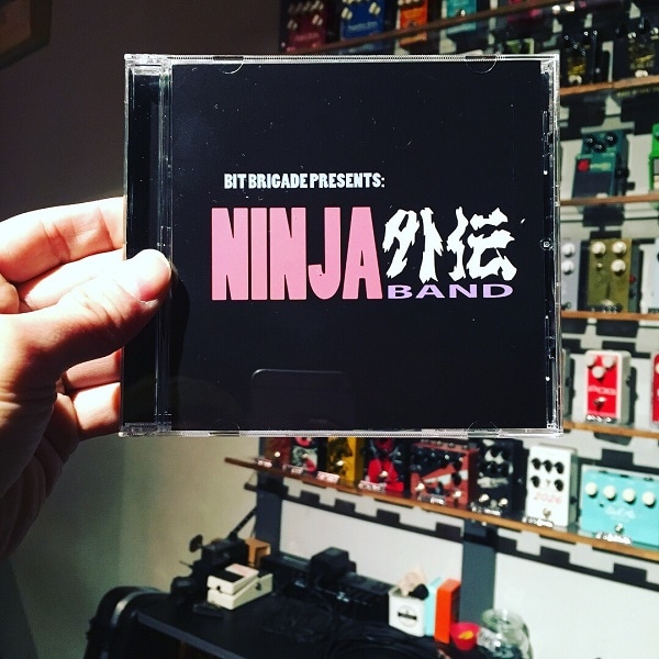 BIT BRIGADE / Ninja Band CD | STIFF SLACK WEBSHOP