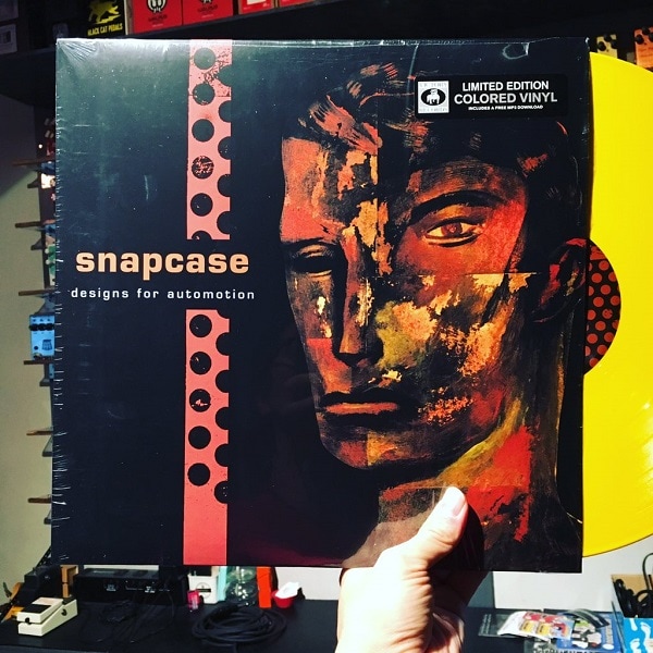 SNAPCASE / Designs For Automotion LP(YELLOW)+MP3 | STIFF SLACK WEBSHOP