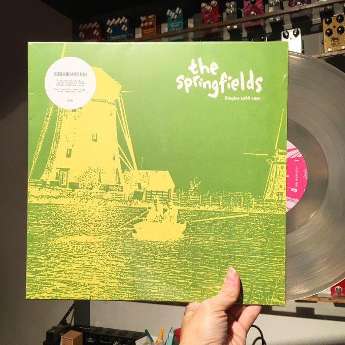 THE SPRINGFIELDS / Singles 1986-1991 LP(CLEAR)+MP3