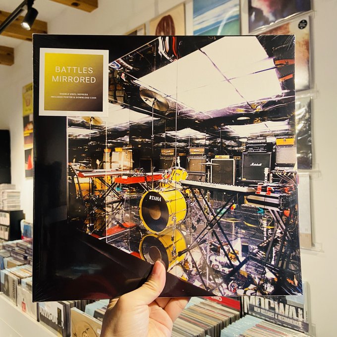 BATTLES / Mirrored 2xLP+MP3 | STIFF SLACK WEBSHOP