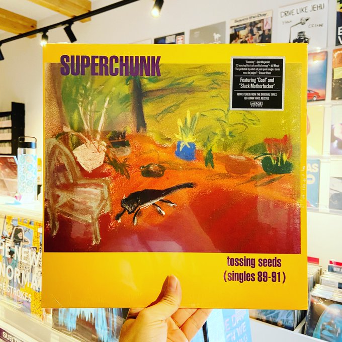 SUPERCHUNK / Tossing Seeds (Singles 89-91) LP+MP3