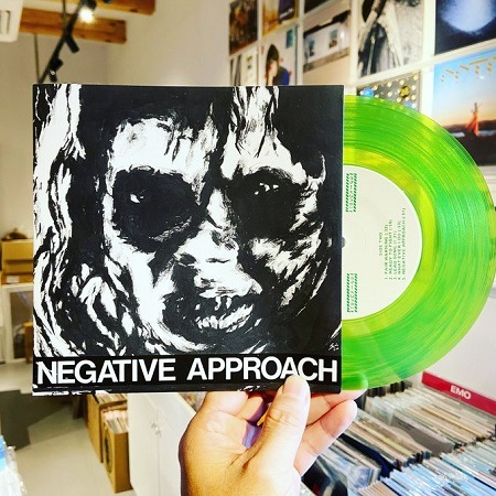 NEGATIVE APPROACH / 10Songs EP 7"
