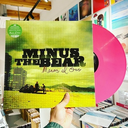 MINUS THE BEAR / Menos El Oso LP(PINK)+MP3 | STIFF SLACK WEBSHOP