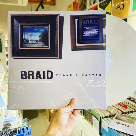 BRAID / Frame And Canvas(25th Anniversary Edition) LP(SILVER)+MP3 ...
