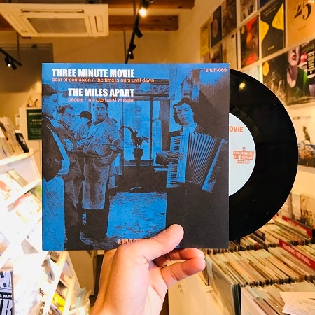THREE MINUTE MOVIE / THE MILES APART // A Split Seven Inch 7" (USED ...