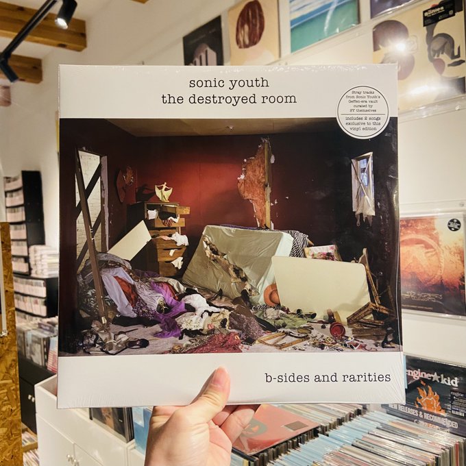 SONIC YOUTH / Destroyed Room: B-Sides & Rarities 2xLP | STIFF SLACK WEBSHOP