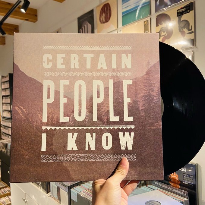 CERTAIN PEOPLE I KNOW / st LP+MP3 | STIFF SLACK WEBSHOP